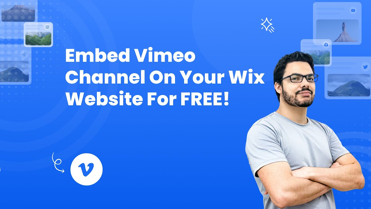 How to embed Vimeo channel on Wix? - YouTube