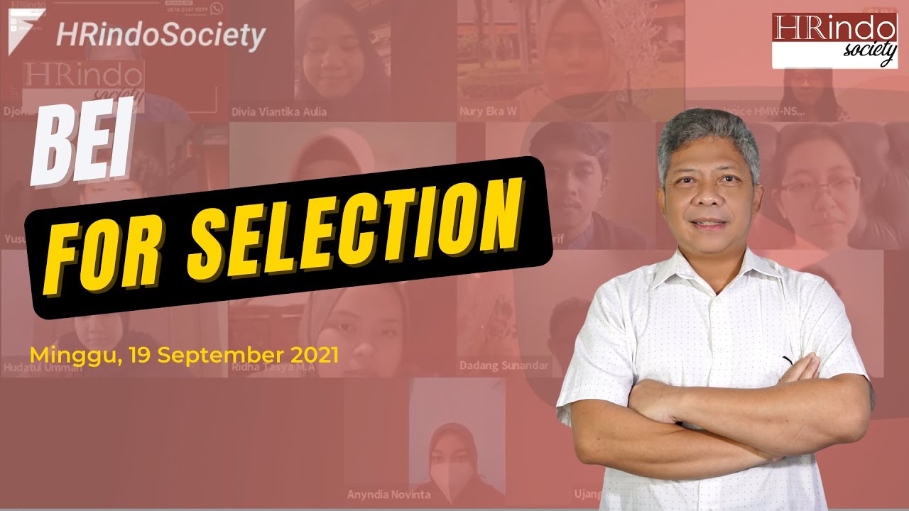 Online Training | BEI (Behavioral Event Interview) For Selection - YouTube