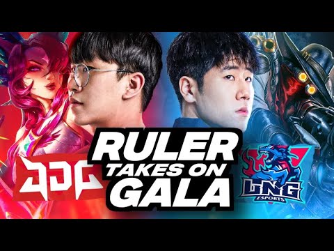 RULER VS GALA - LNG VS JDG - LPL TOP OF THE TABLE SUMMER 2024 - CAEDREL - YouTube