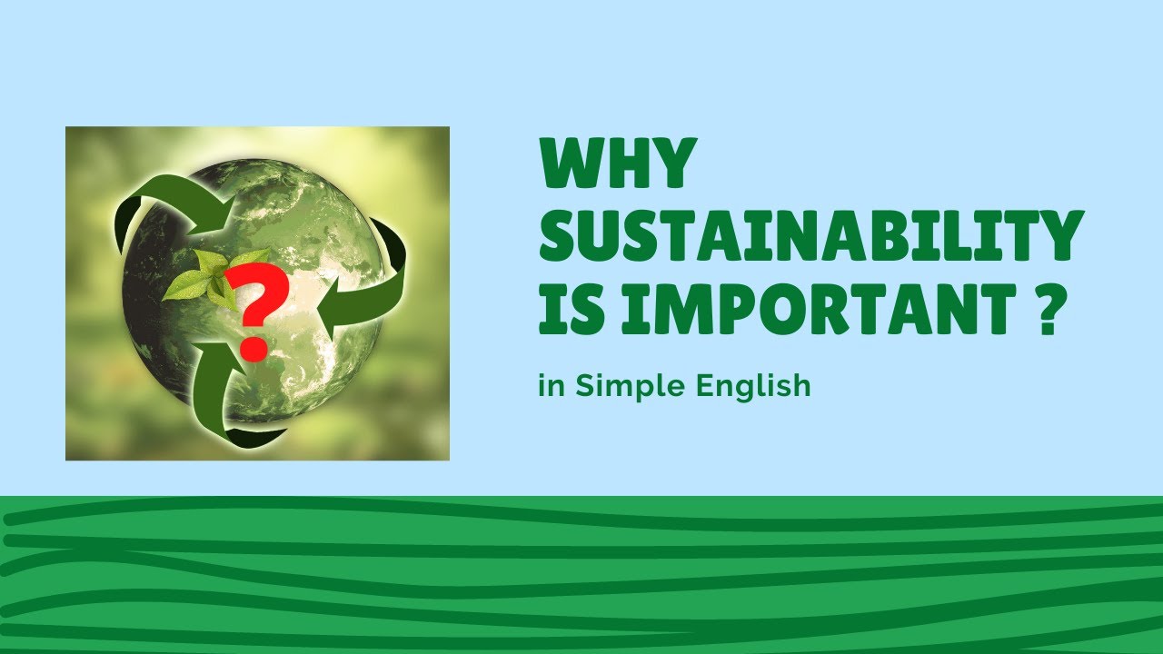 Why Sustainability is important ? with Real challenges of World - YouTube