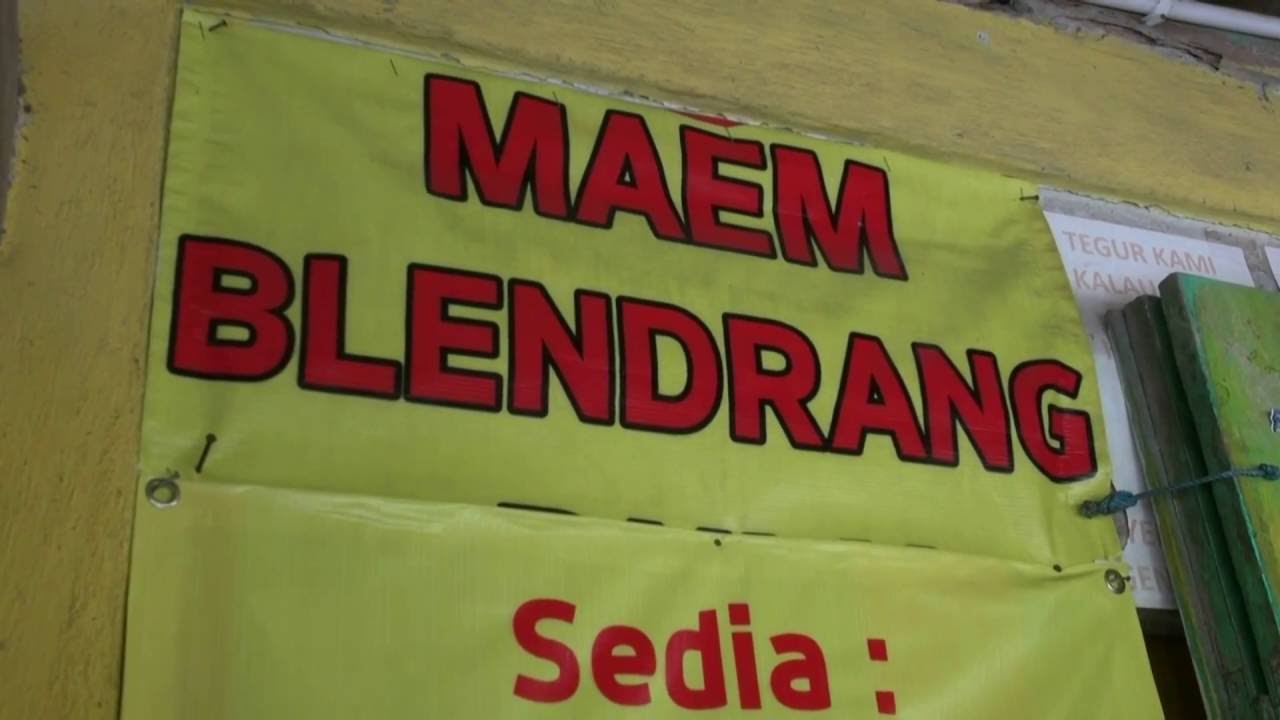 Blendrang, Bubur Nikmat yang Terbuat dari Tulang Belulang - YouTube