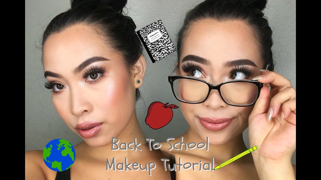 Back To School Glam Makeup Tutorial | Affordable Products - YouTube