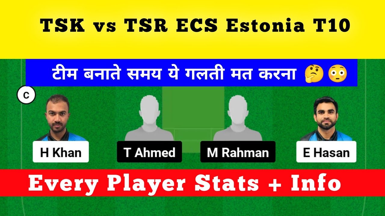 TSK vs TSR Dream11 Prediction | TSK vs TSR Dream11 Team | TSK vs TSR ...