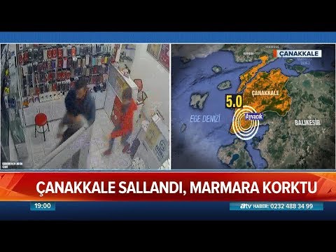 Çanakkale sallandı, marmara korktu! - Atv Haber 21 Şubat 2019