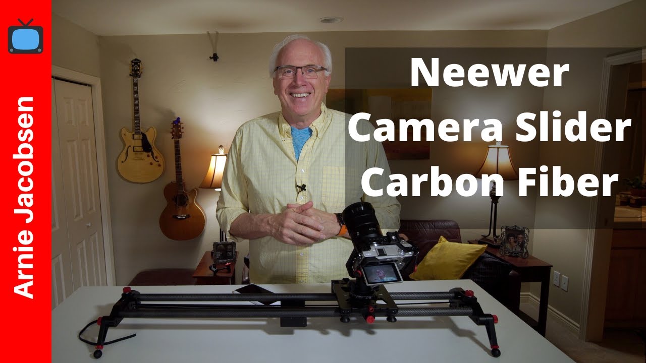 NEEWER CAMERA SLIDER - Carbon Fiber Rails and Motorized - YouTube