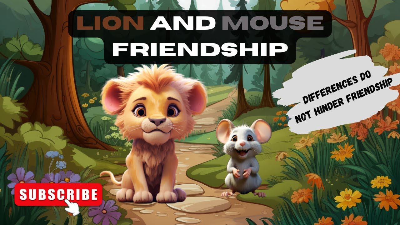 Lion and Mouse Friendship || This is the real story that is very ...