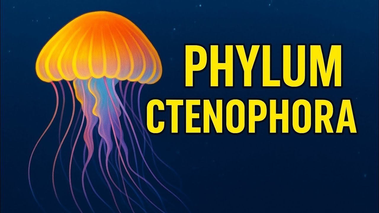 Animal Kingdom | PHYLUMS - Ctenophora | Detailed Lecture | Class 11 ...