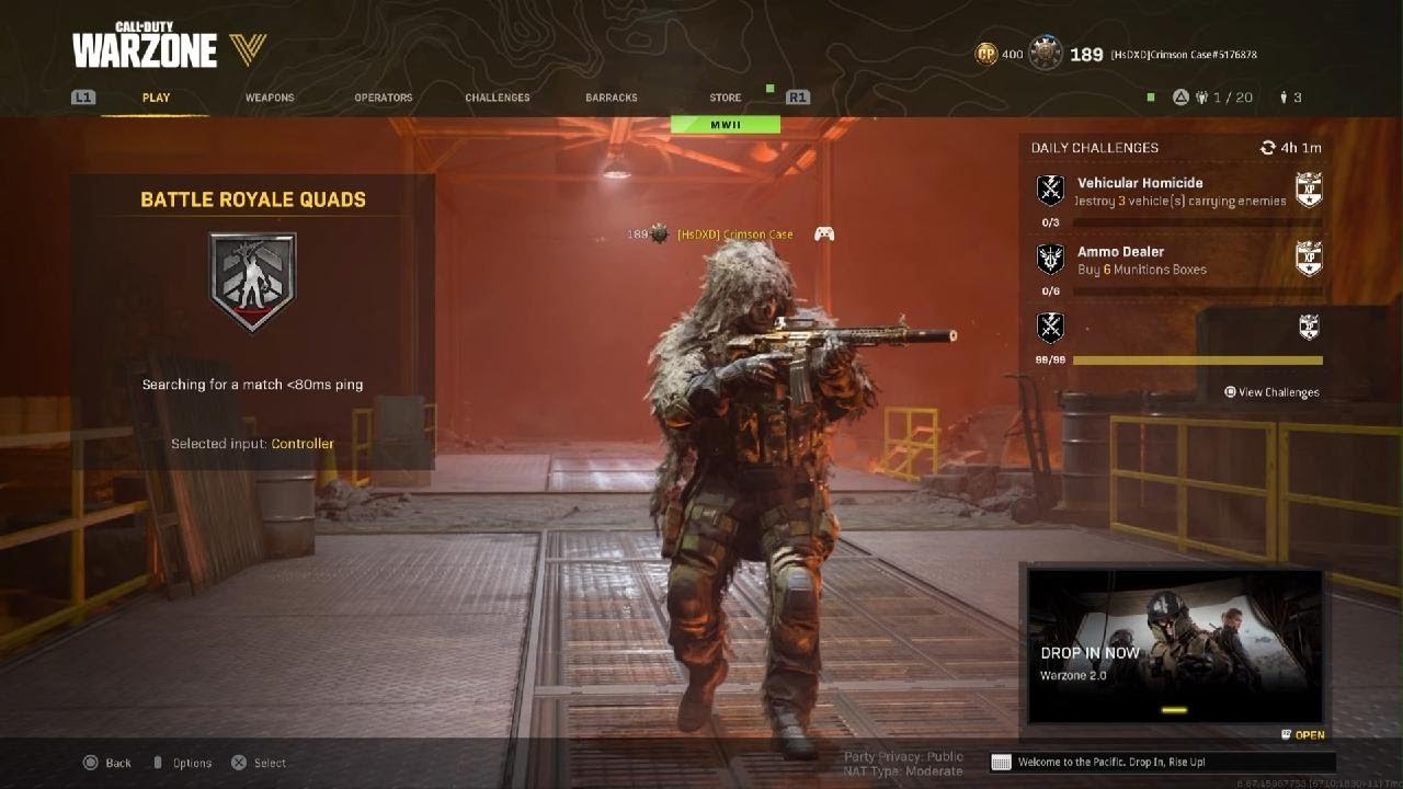 Memory Lane, Warzone 1 lobby - YouTube