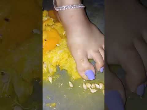 ASMR Crushing Of Fruit with High Heels 👠ASMR Relaxation | Fruit Crushing #viral #viralvideo 