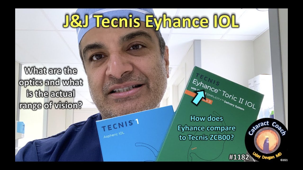 CataractCoach 1182: the J&J Vision Tecnis Eyhance IOL lens implant for ...