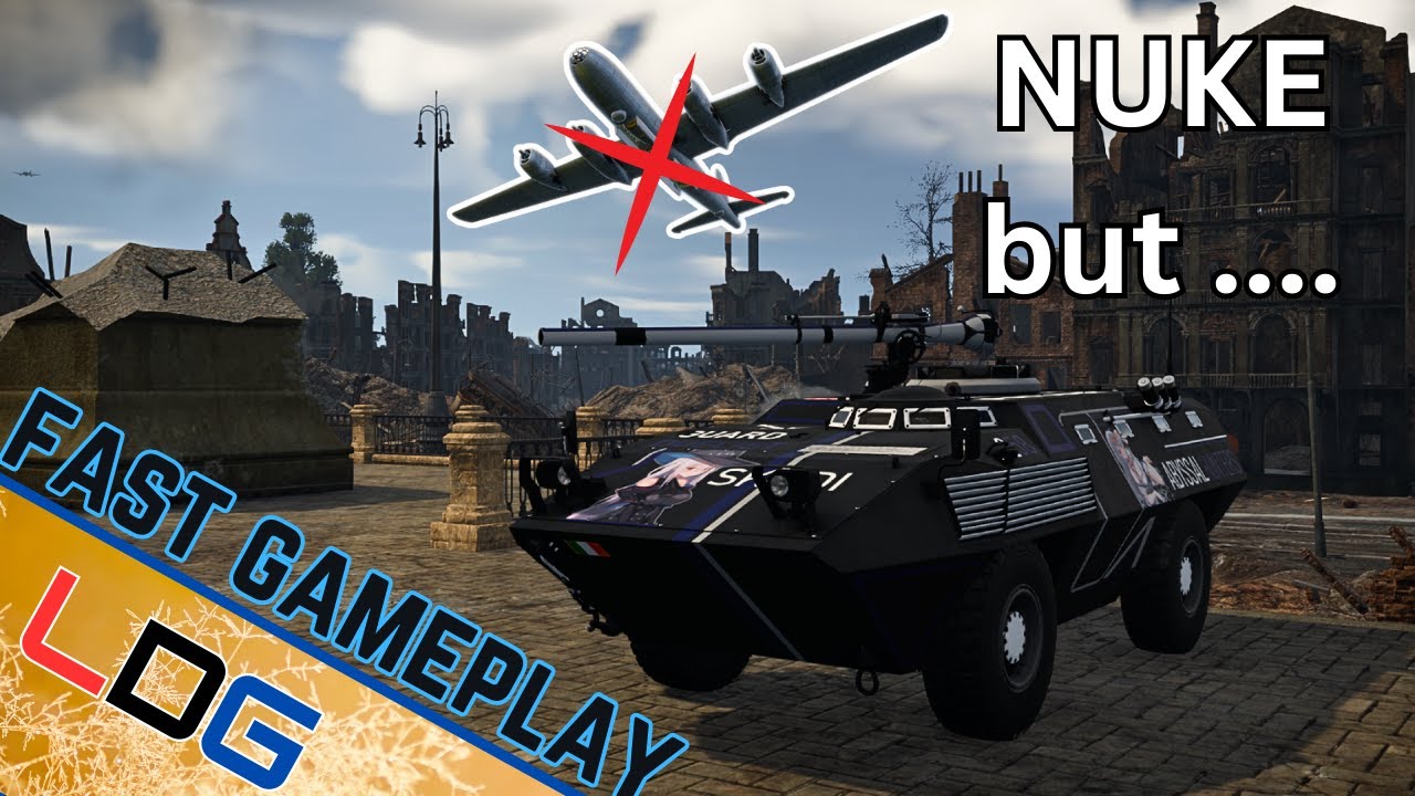 When you drop your first nuke in War Thunder but. - YouTube