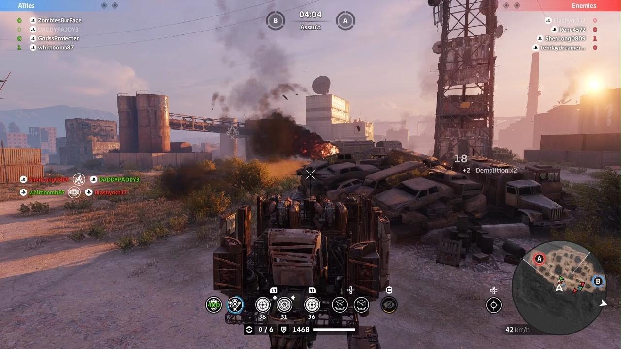 Crossout bad dog get ripped - YouTube