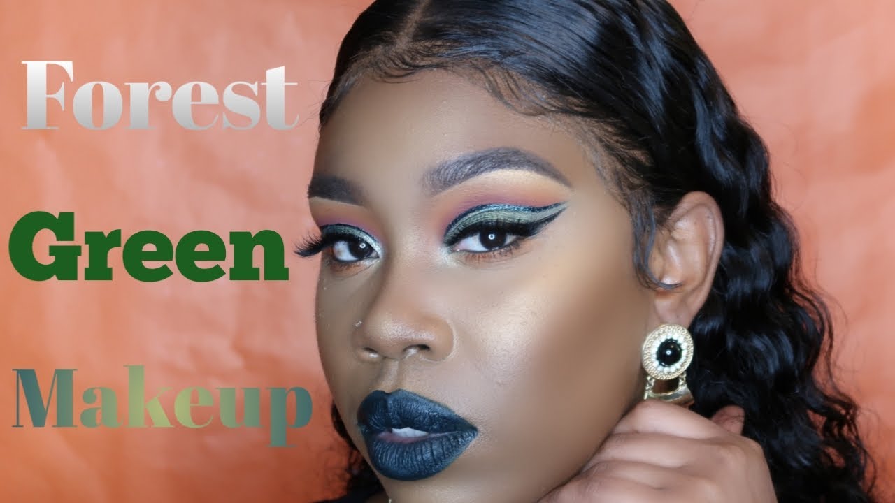 Fall | Forest Green Makeup Tutorial - YouTube