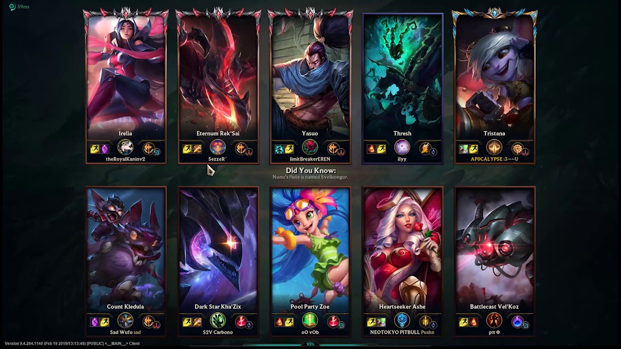 AP0CALYPSE L9 Stream 01.03.2019 - League Of Legends (Challenger Elo EUW ...