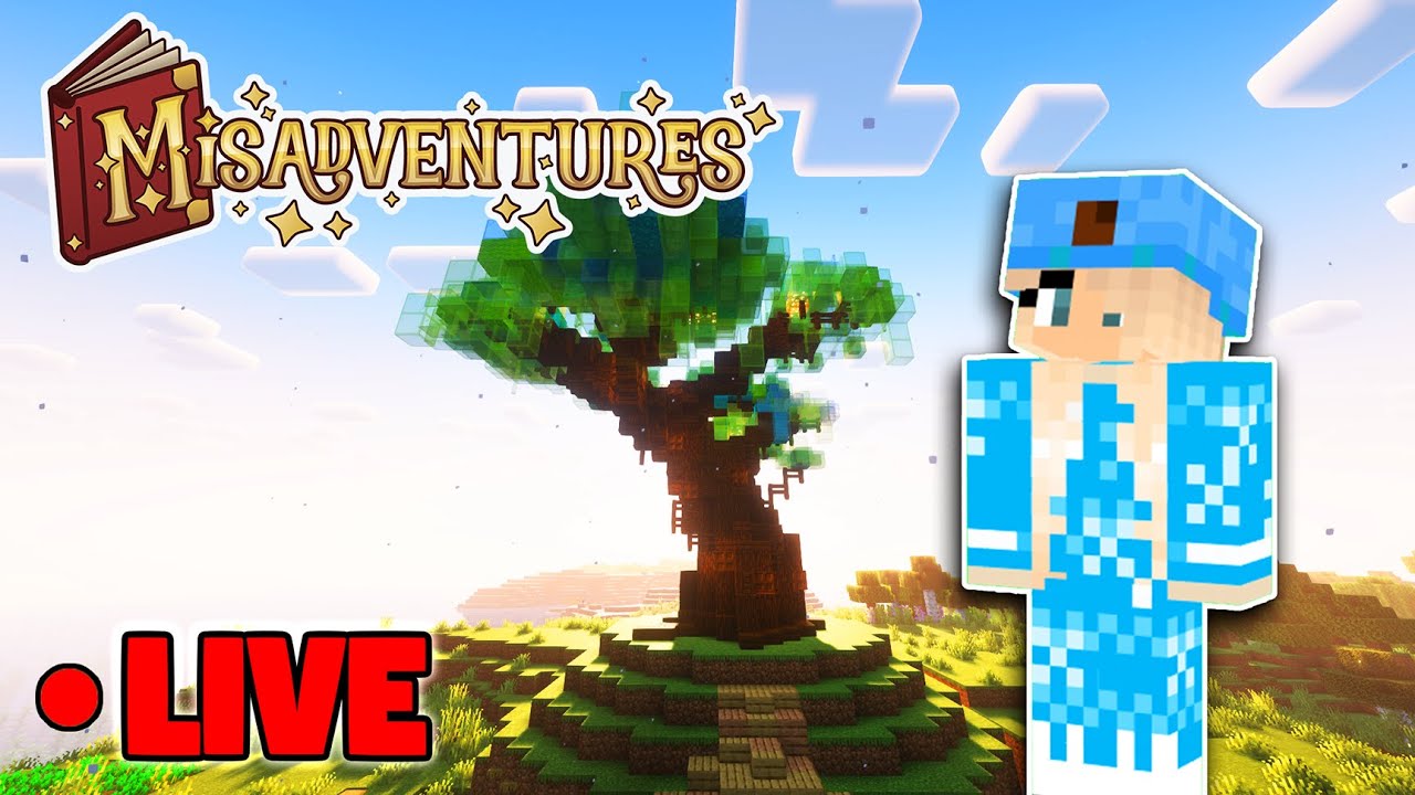 Misadventures SMP (LIVE) Toxic Trials Build! - YouTube
