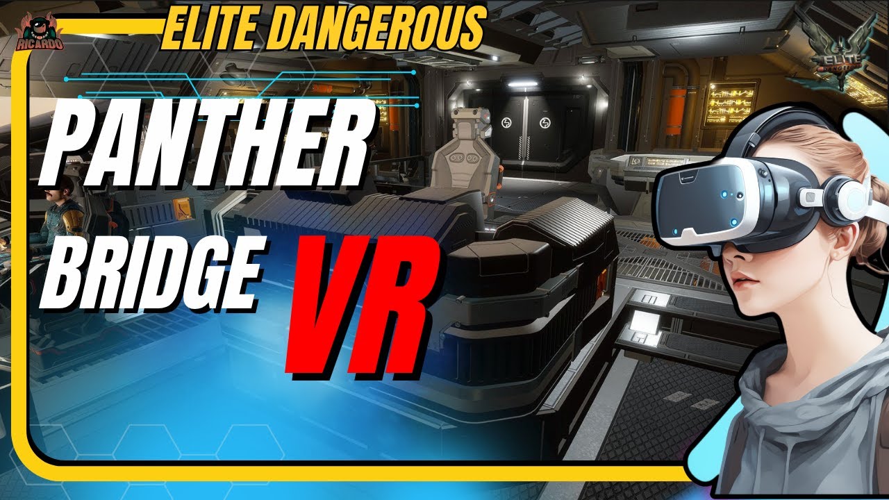 Step Inside the Panther Clipper Bridge | Elite Dangerous VR Experience ...