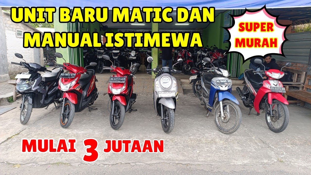 MANUAL DAN MATIC SUPER MURAH MULAI 3 JUTAAN SAJA - YouTube