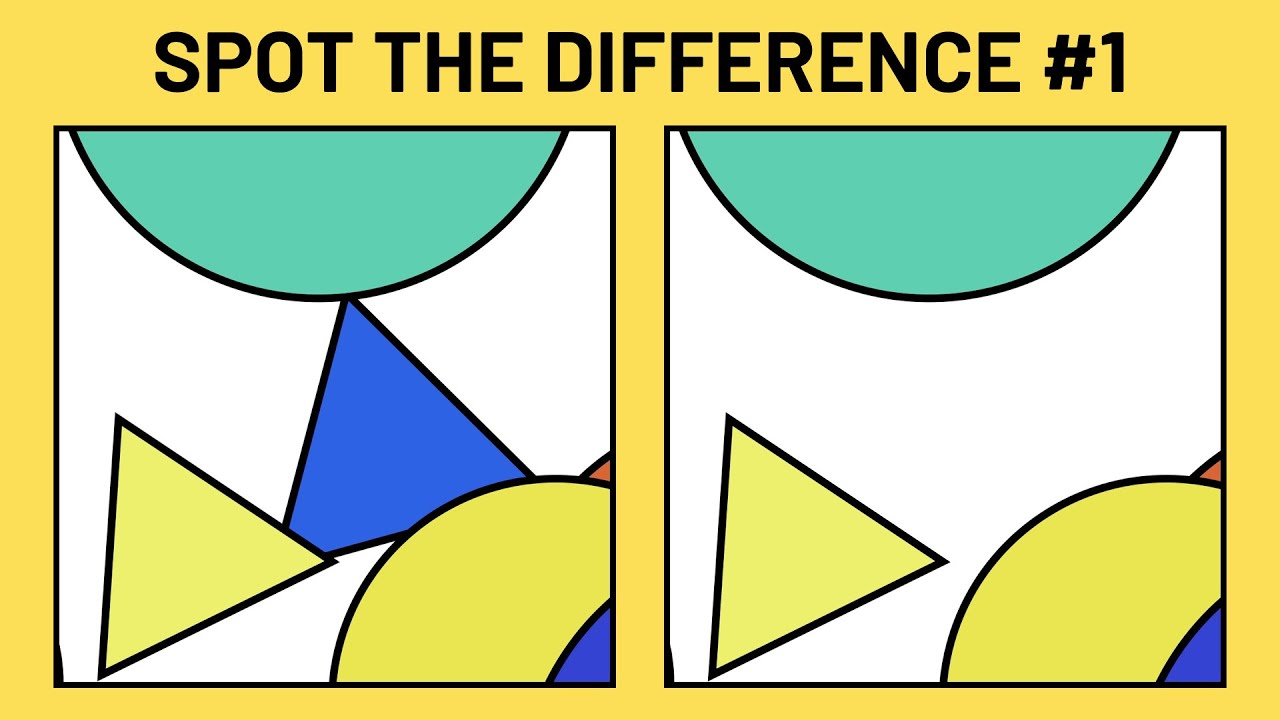 Only a GENIUS can spot even ONE difference || SPOT THE DIFFERENCE #1 ...