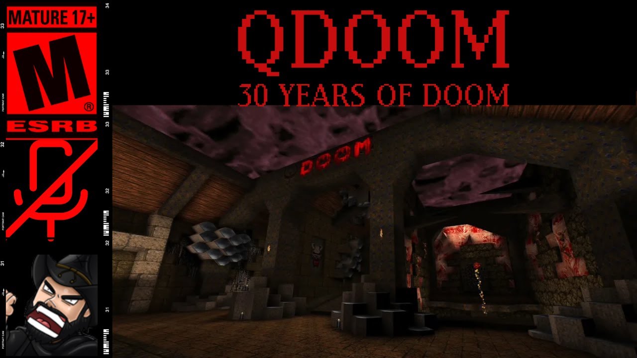 QDOOM Quake Mod by Marc "Fanatic" Pullen - Full Play (NO Commentary) 30 ...