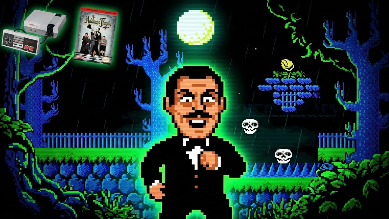 EN ENTERESAN AİLE VE TAMAMI HORTLAK VE ZOMBİ 😮| NES - Addams Family ...