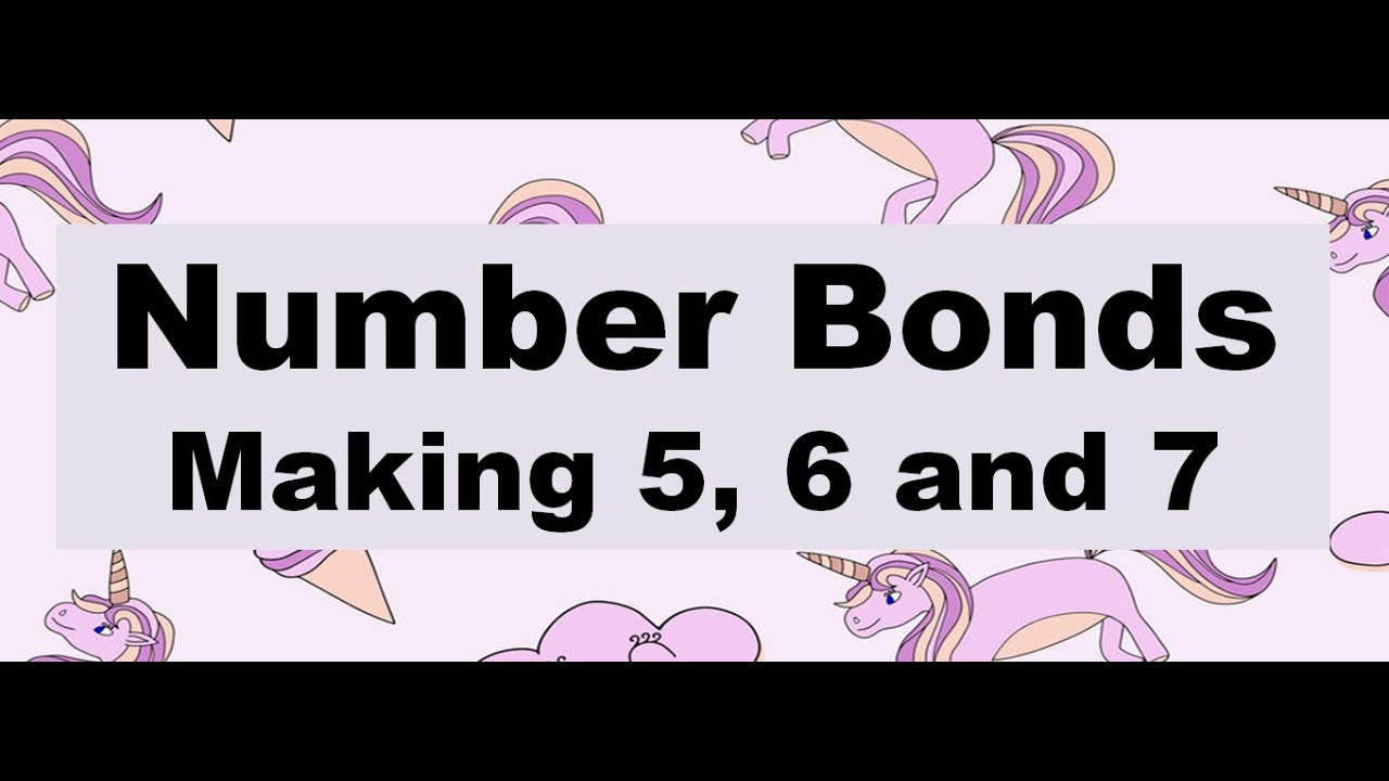 Number Bonds Making 5, 6 and 7 - YouTube
