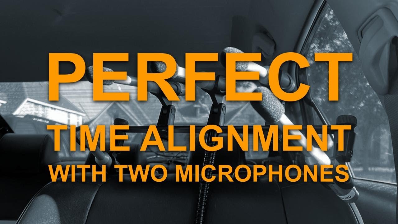 Why use two microphones for time alignment in car audio? - YouTube