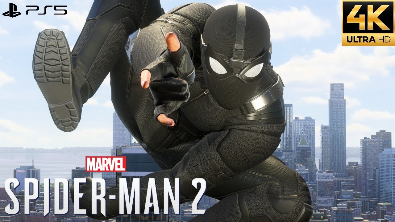 Marvel's Spider-Man 2 PS5 - Stealth Suit Free Roam Gameplay (4K 60FPS ...