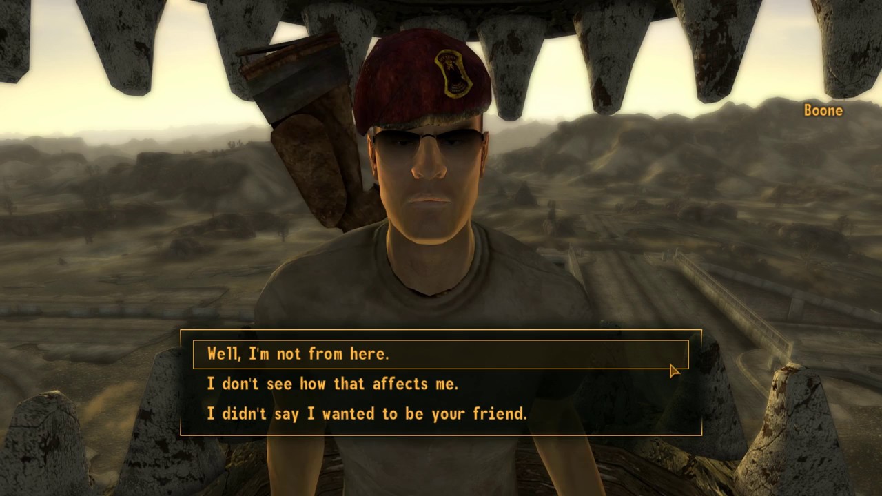 Fallout New Vegas Part 23 - Novac featuring Boone - 60fps First Time ...