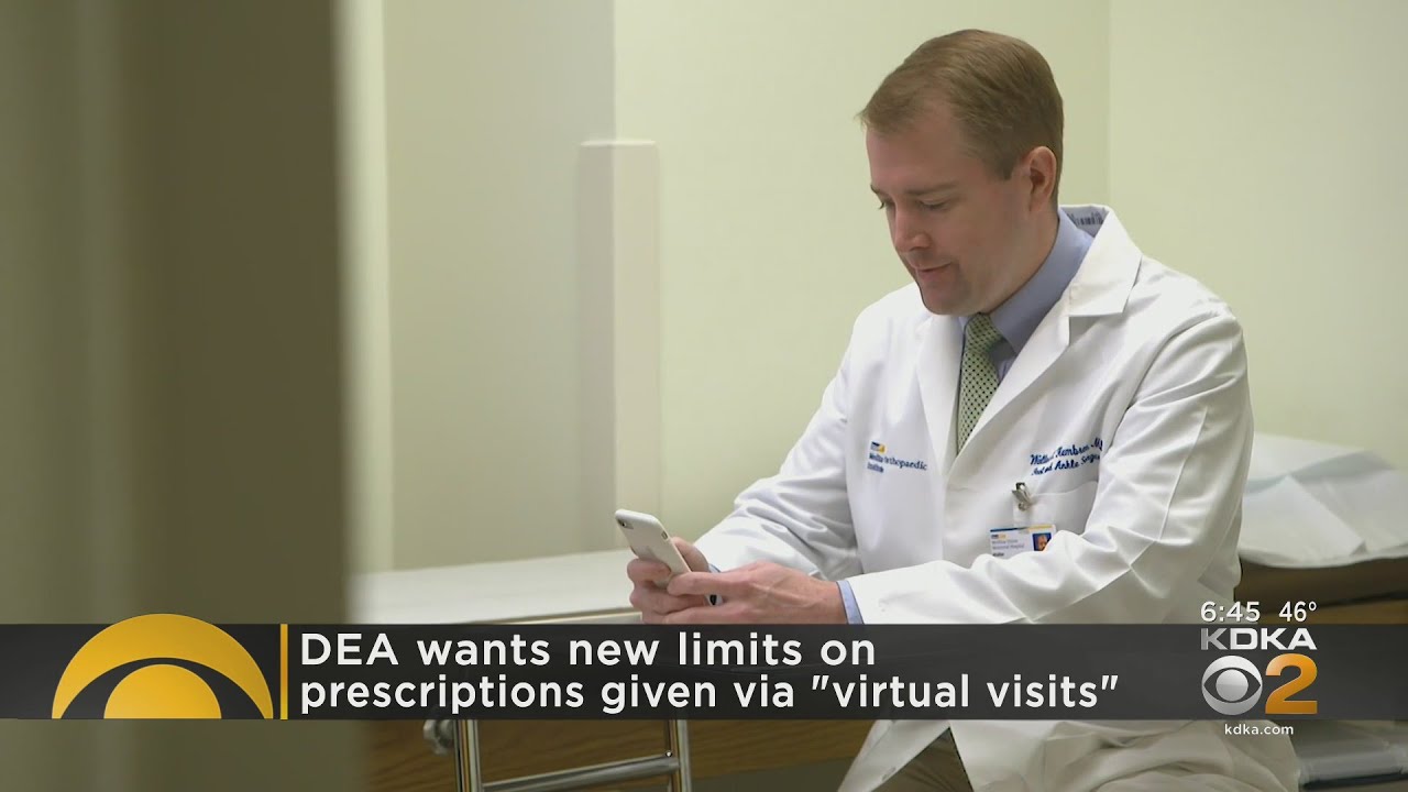 DEA wants new limits on prescriptions given through telehealth visits ...