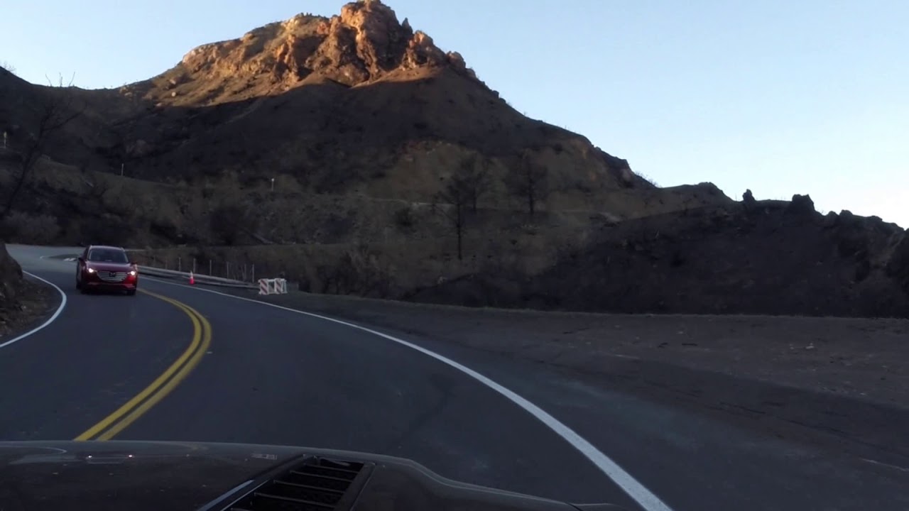 The Snake After The Woolsey Fire, Mulholland CA - YouTube