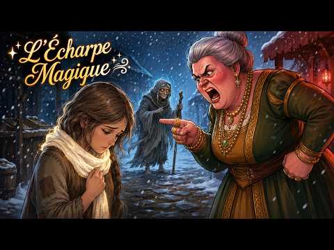 ✨ L'ÉCHARPE MAGIQUE 🌬️ Conte merveilleux animé français | Conte de fées magique ✨