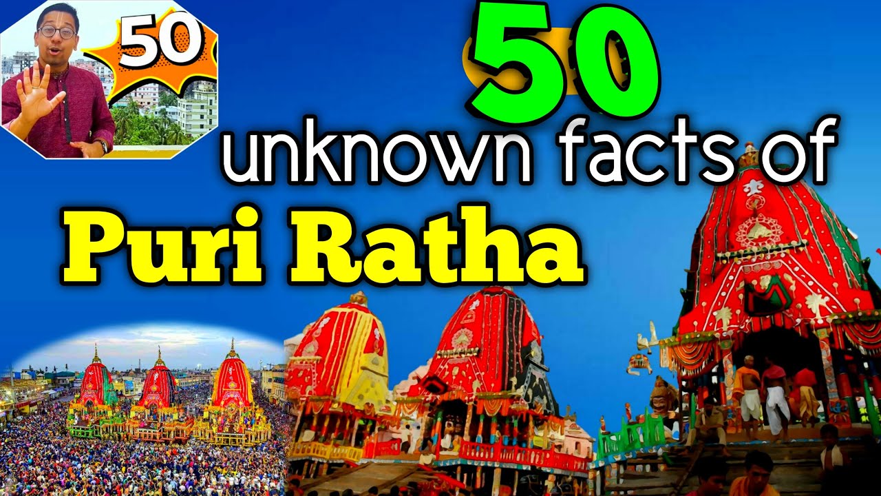50 unknown facts of Puri Ratha Chariot || Ratha Yatra || Know about ...