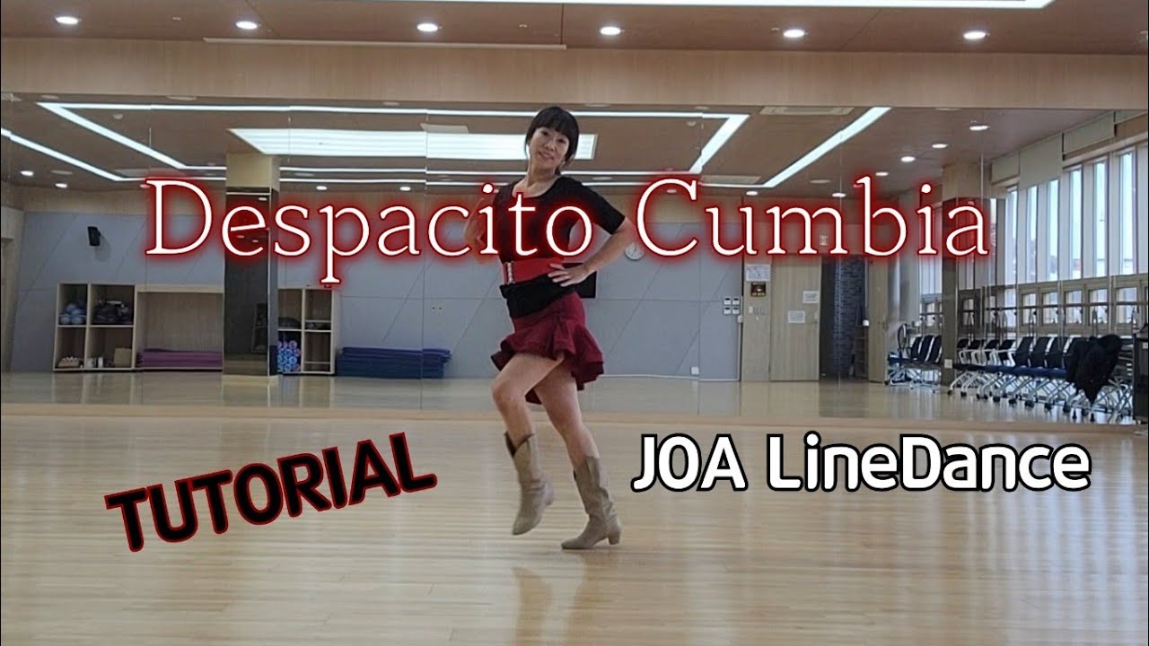 Despacito Cumbia LineDance(Tutorial )(Beginner)#평택조아라인댄스설명 #초급라인댄스 - YouTube