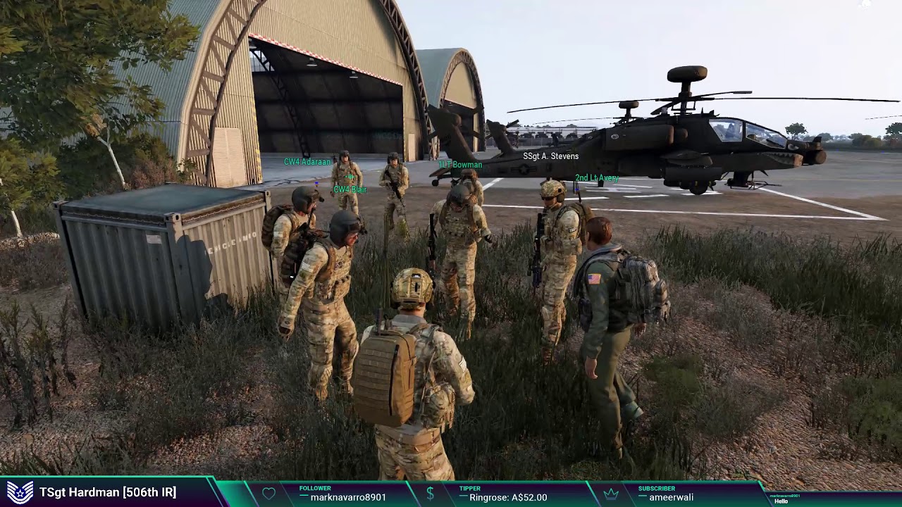 Dagger 1-3 (JTAC) | Aviation Training | 506th IR Realism Unit | Arma3 ...