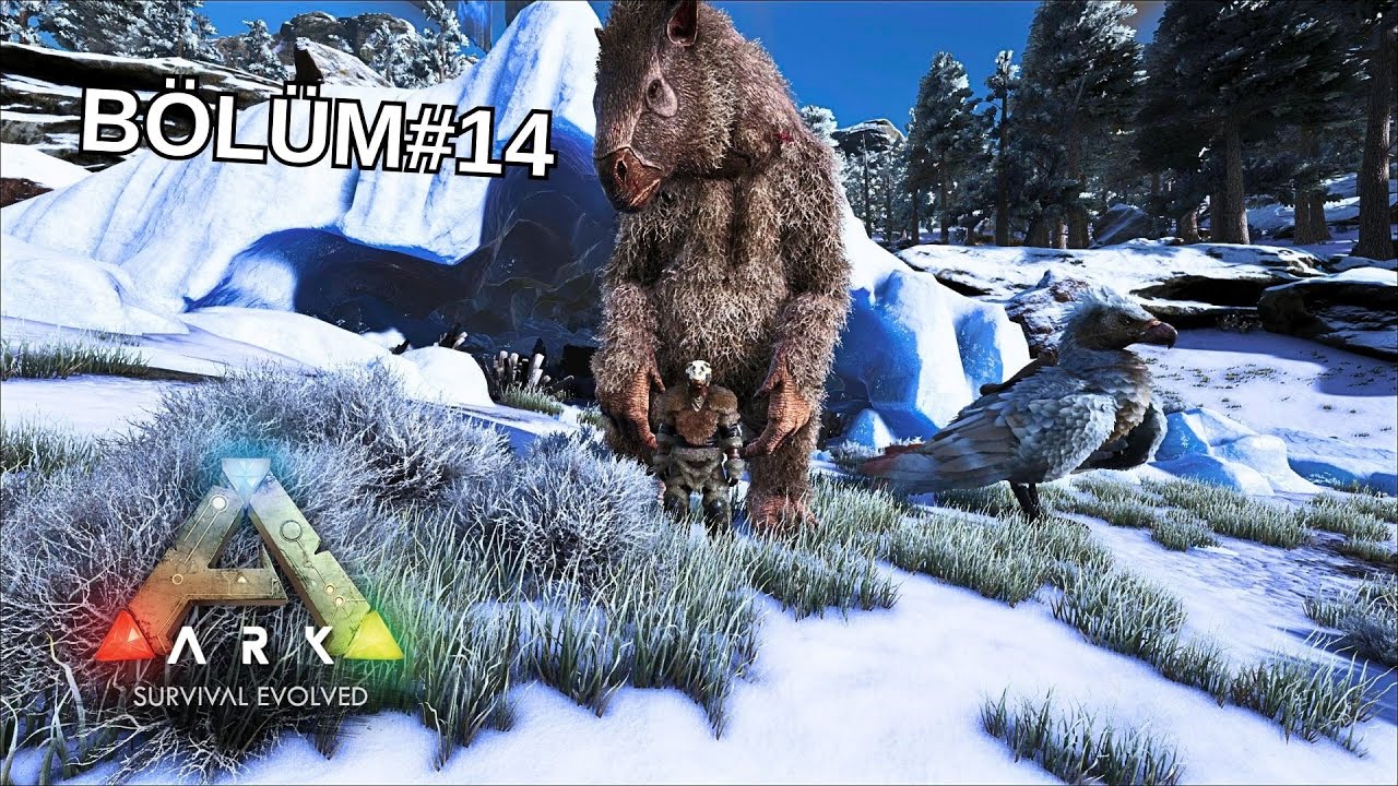Megatherium Ve Buzul Mağarası ! | ARK SURVIVAL EVOLVED TÜRKÇE Bölüm 14 ...