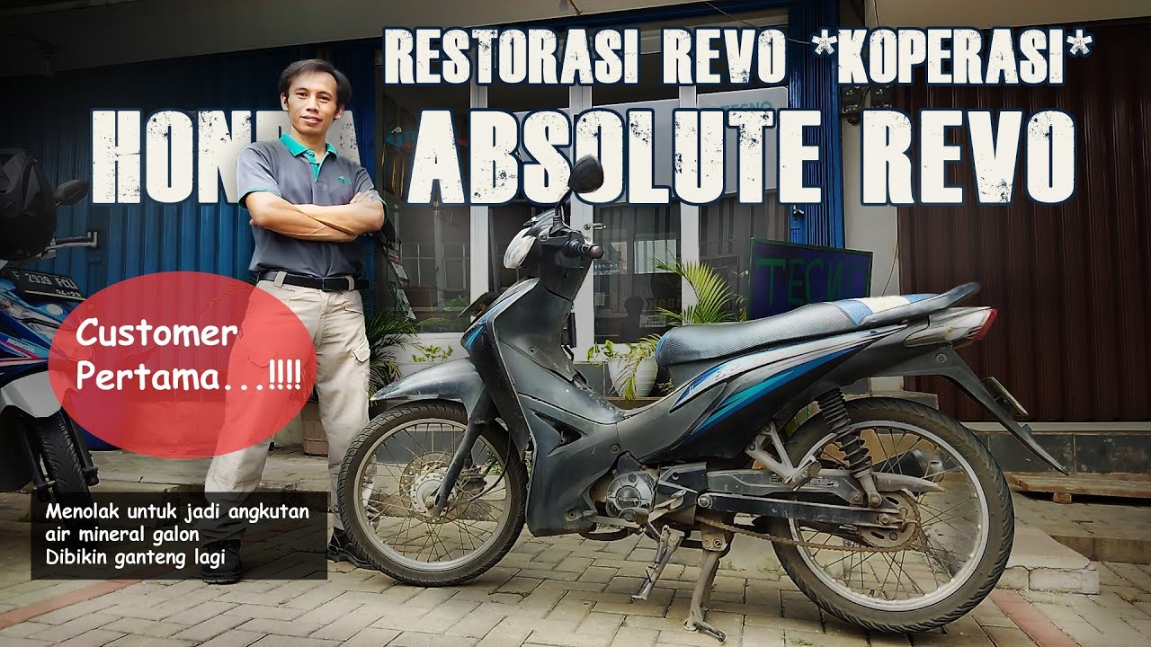 Pertama Kali Menerima Pekerjaan Restorasi Motor Customer - Honda "Revo ...