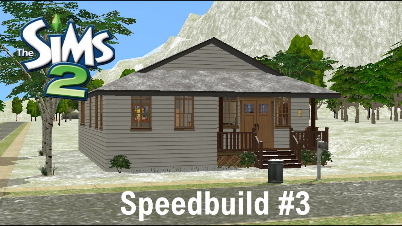 The Sims 2 Simple But Cosy Home ~ Speedbuild #3 - YouTube
