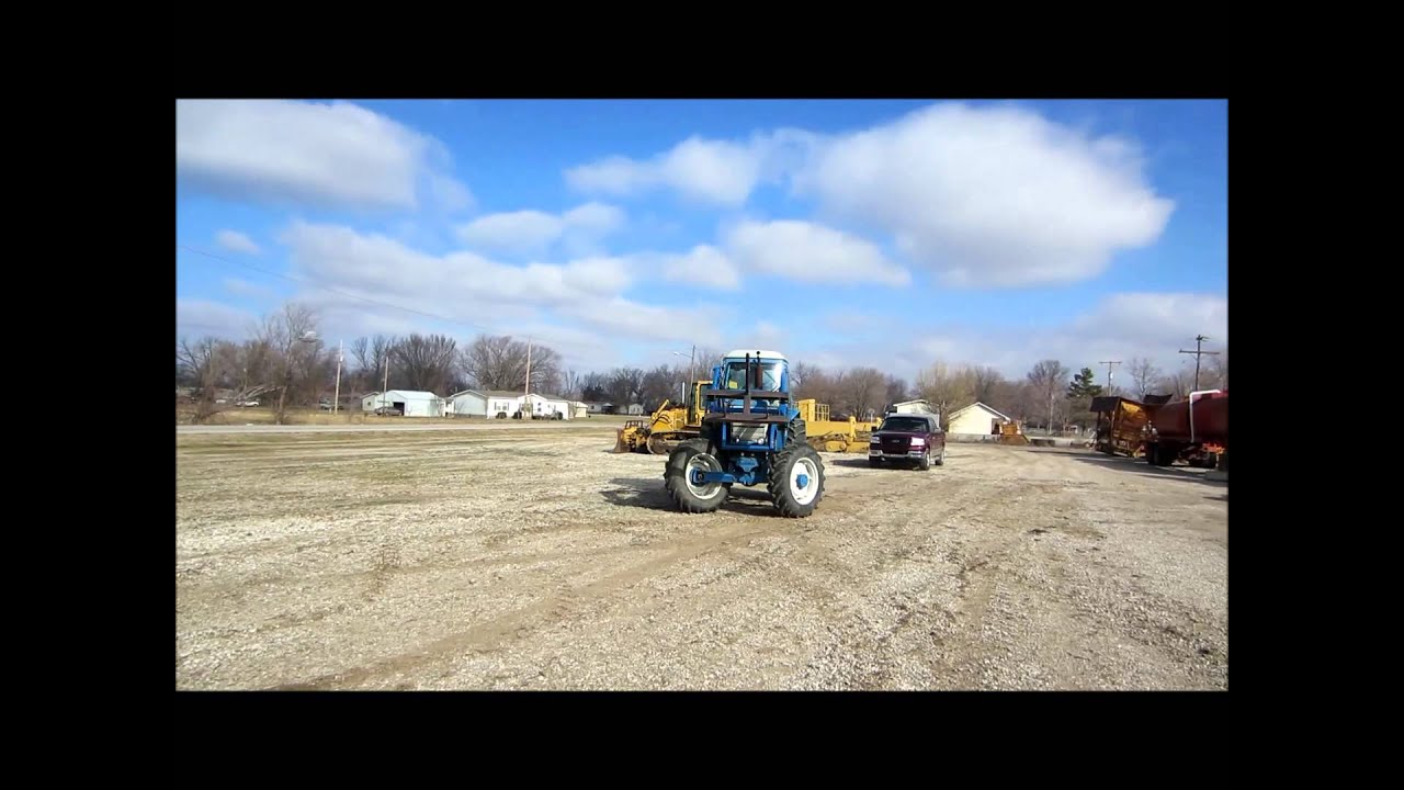 Ford 6710 MFWD tractor for sale | sold at auction March 27, 2013 - YouTube