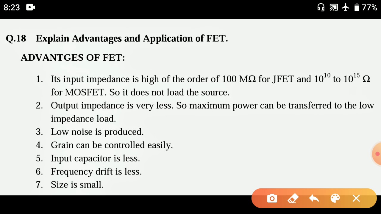 Advantage and Application of FET - YouTube