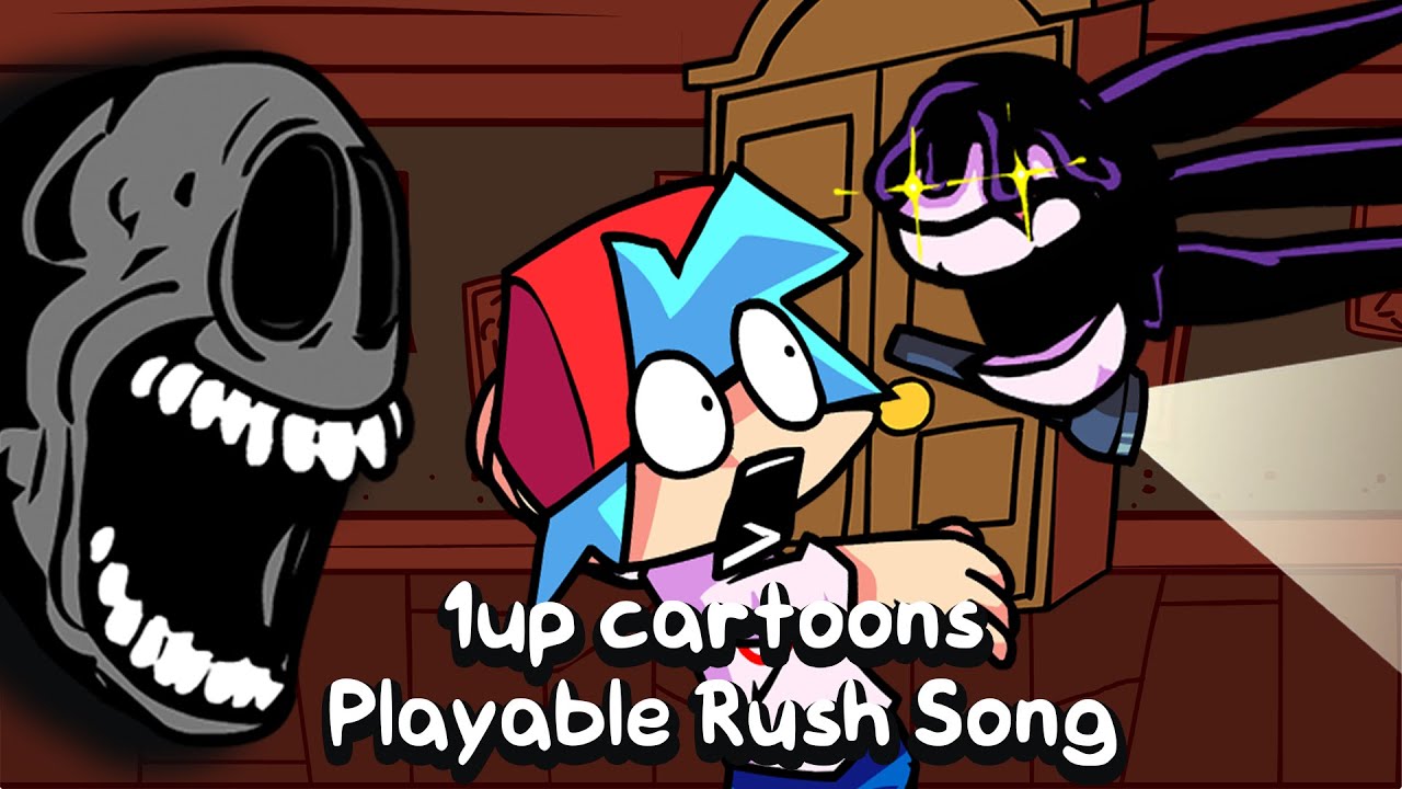 Friday Night Funkin': Playable VS Rush - Fanmade Song by @1upCartoons ...