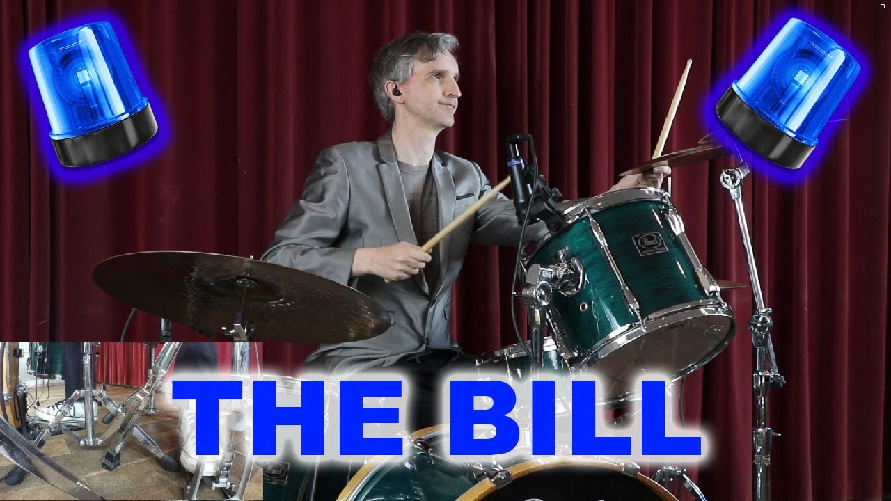 The Bill theme and opening titles - drum cover. - YouTube