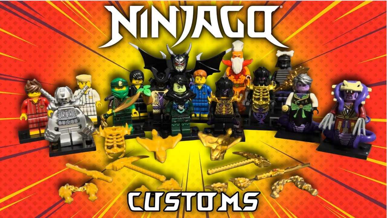 Ein MUSS für jeden LEGO NINJAGO Fan?! | Ninjago CUSTOMS im Check/Review ...
