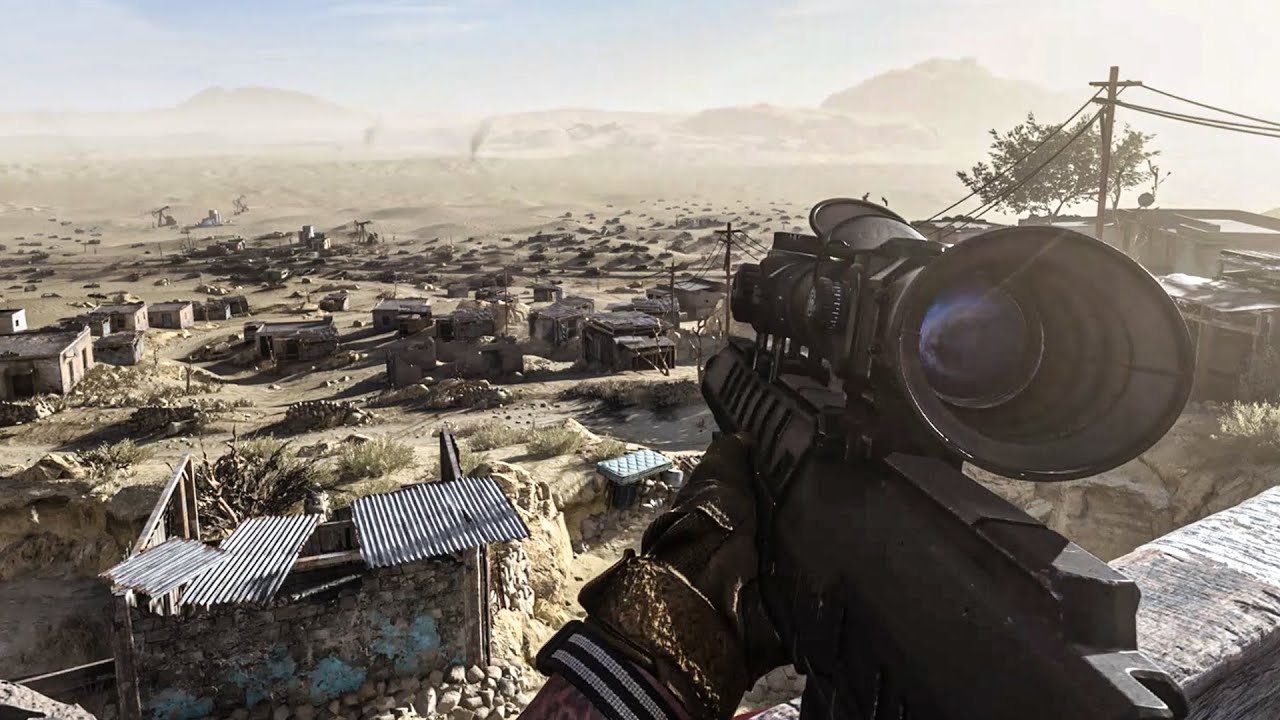 Sniper mission | Highway of death | Call of duty Modern warfare (2019 ...