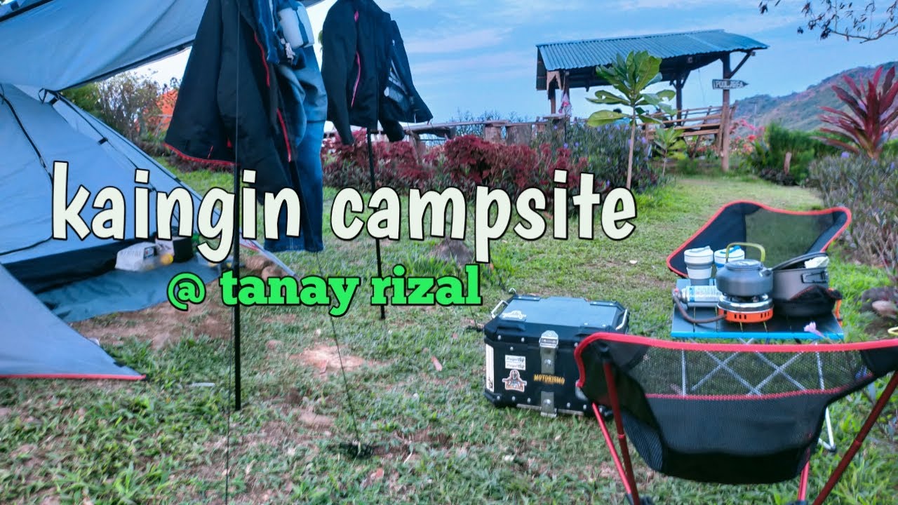 Kaingin campsite / tanay rizal / motocamping / AsgelTV - YouTube