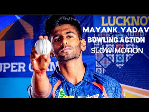 Mayank Yadav Bowling Action Slow-Motion | Lucknow Super Giants - YouTube