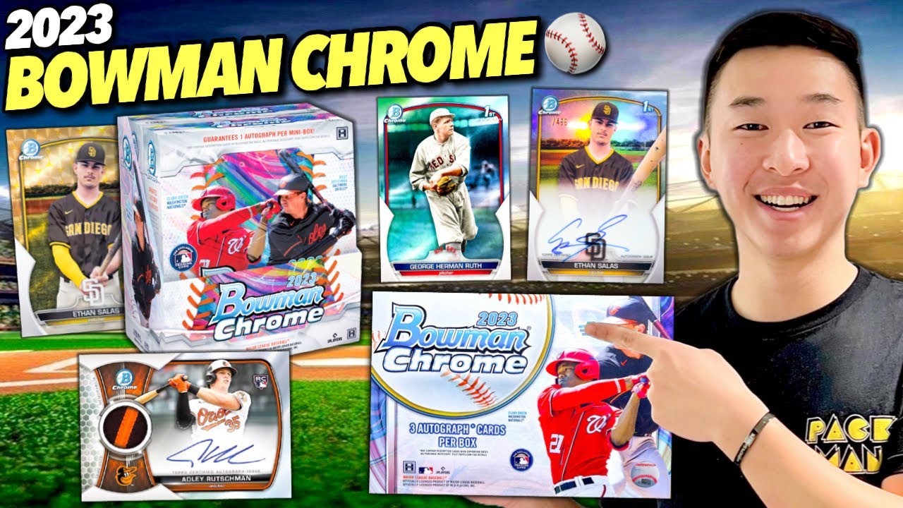*BIG HITS! 😱🔥* BRAND NEW 2023 Topps Bowman Chrome Baseball Hobby & HTA ...
