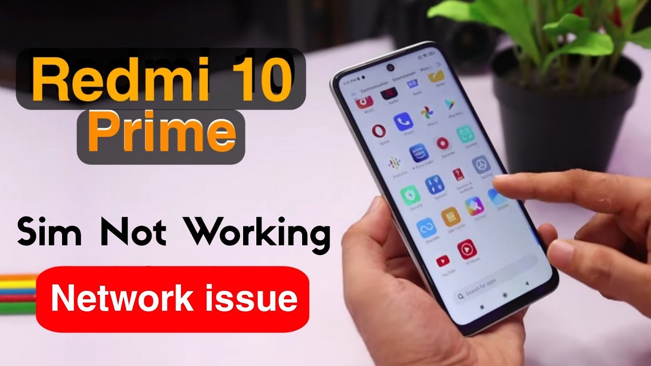 How to Fix Redmi 10 Prime Network Problem | Redmi 10 Prime Sim Not ...
