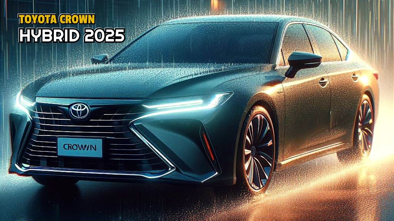 2025 Toyota Crown Hybrid Officially Revealed - Powerful And Fuel
