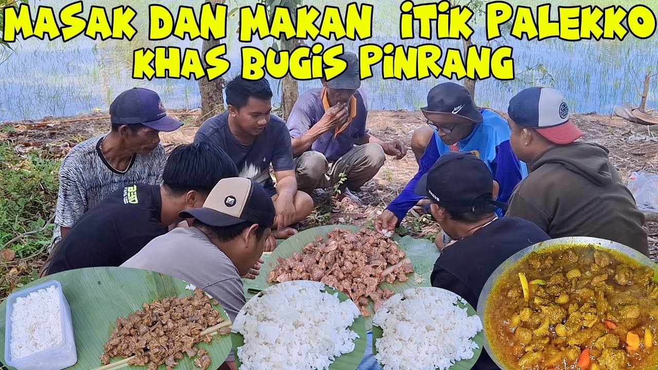 Cooking and Eating Palekko Duck, a Speciality of Bugis Pinrang - YouTube