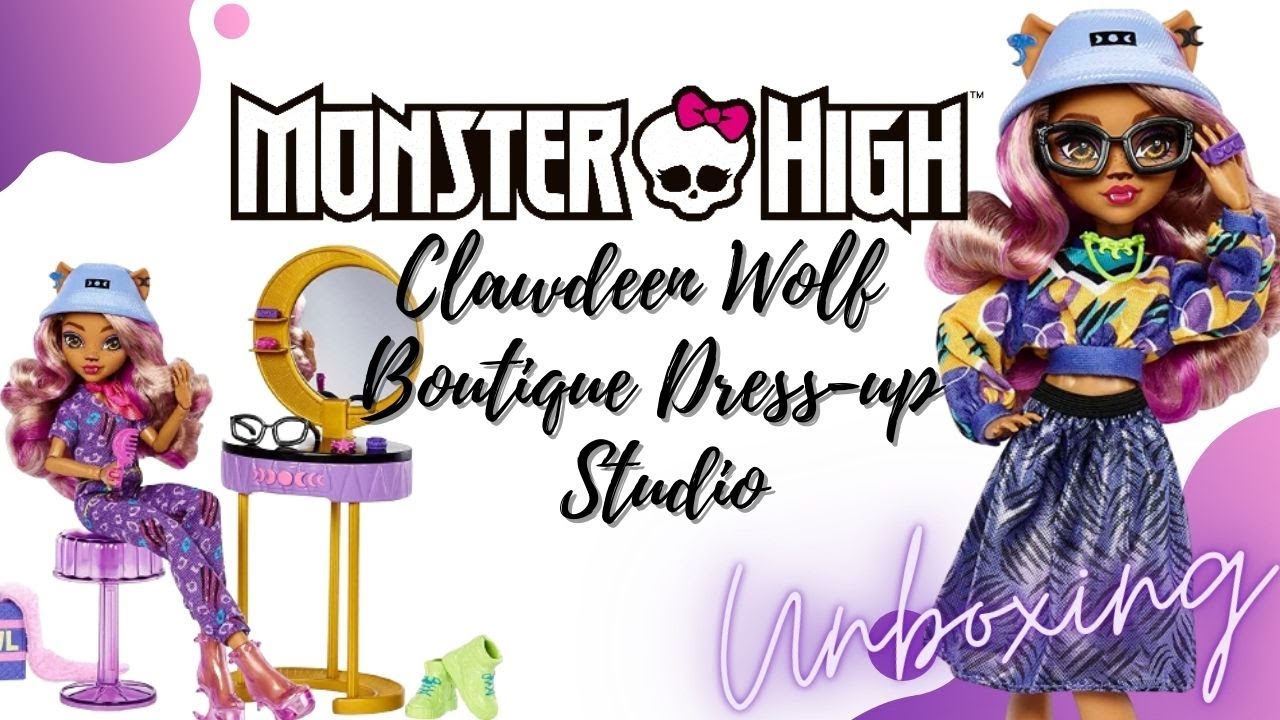 CLAWDEEN'S STUDIO PLAYSET MONSTER HIGH UNBOXING |#unboxing | # ...